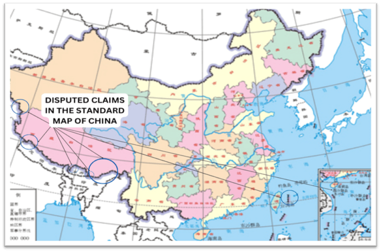 The Geopolitical Weaponization of Maps by China
